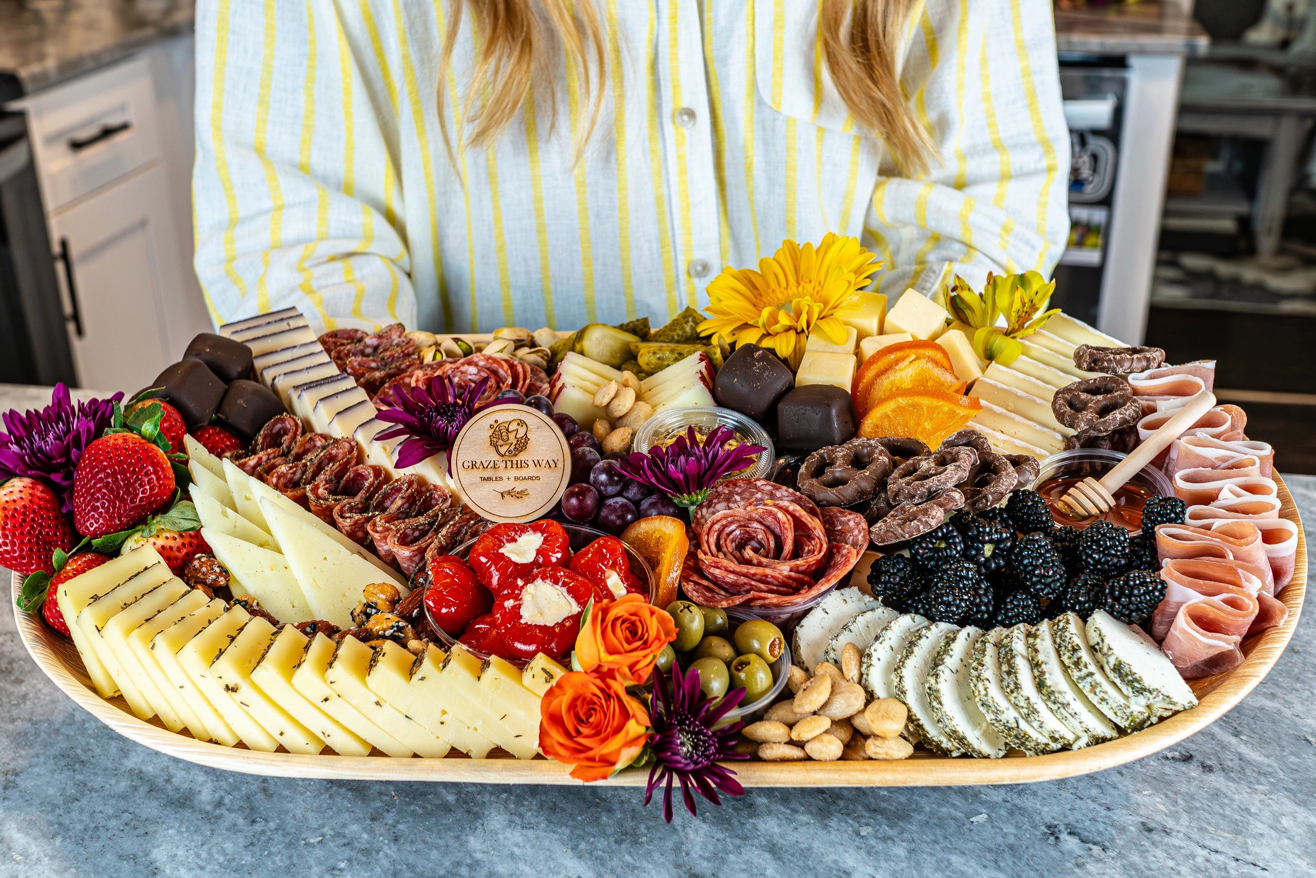 Delicious Cheese Board Options at Graze This Way Tampa