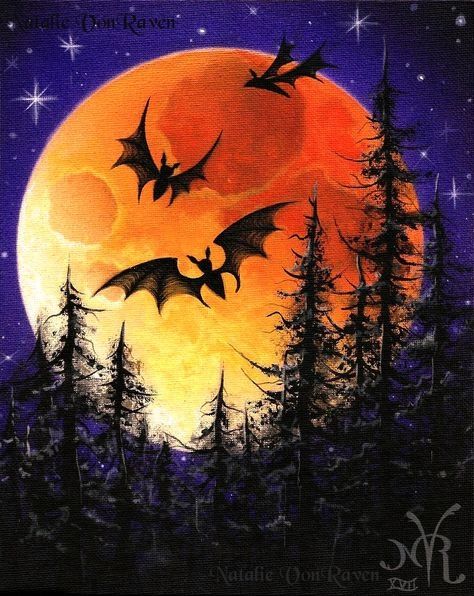 Paint & Sip: "Halloween Bats"