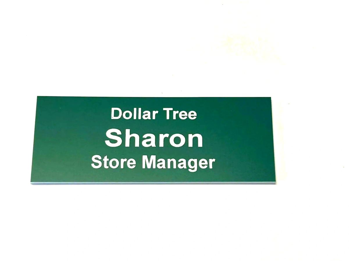 Dollar Tree Name Tags