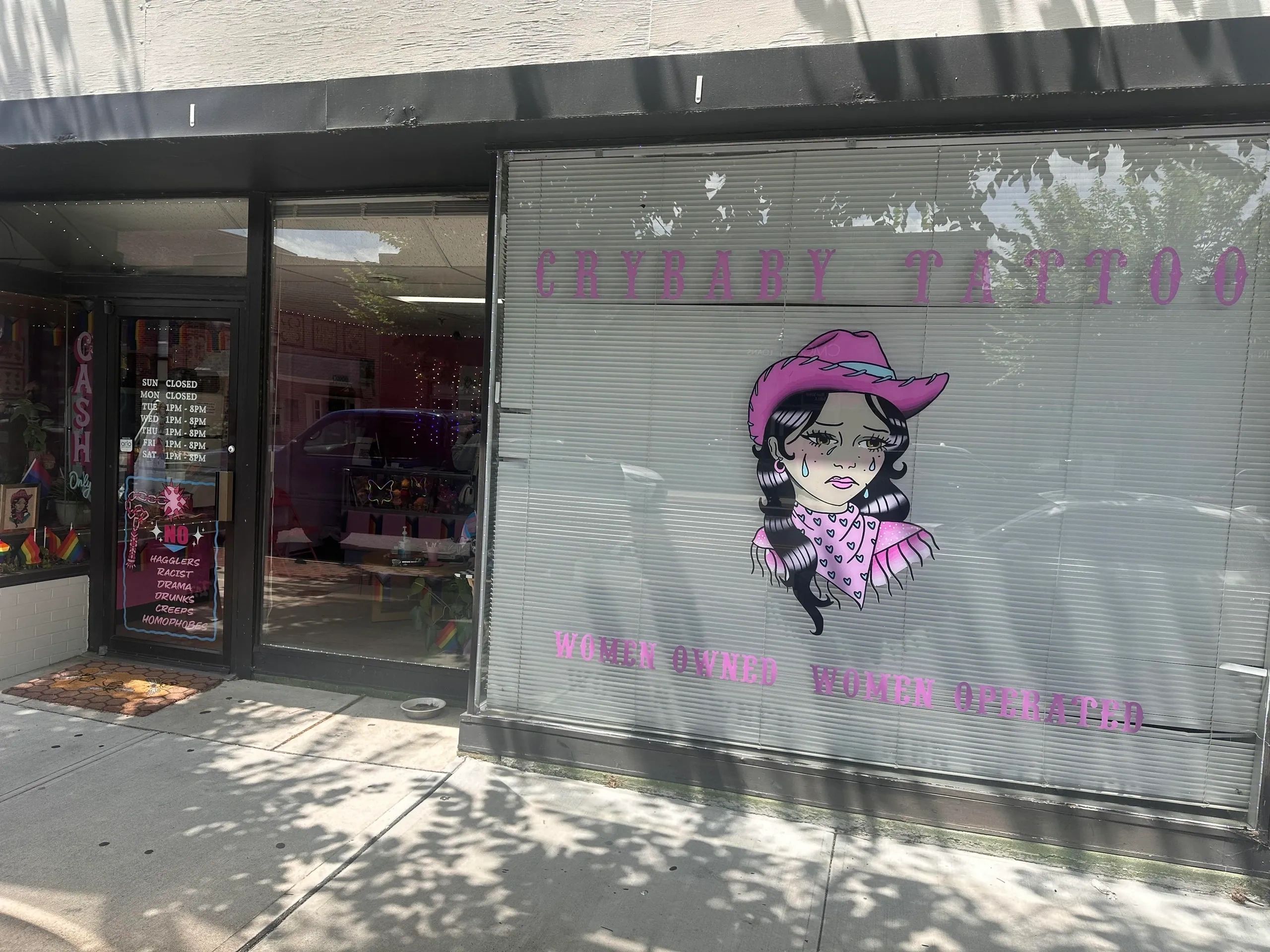 Only Woman Owned Tattoo and Piercing Shop in Town