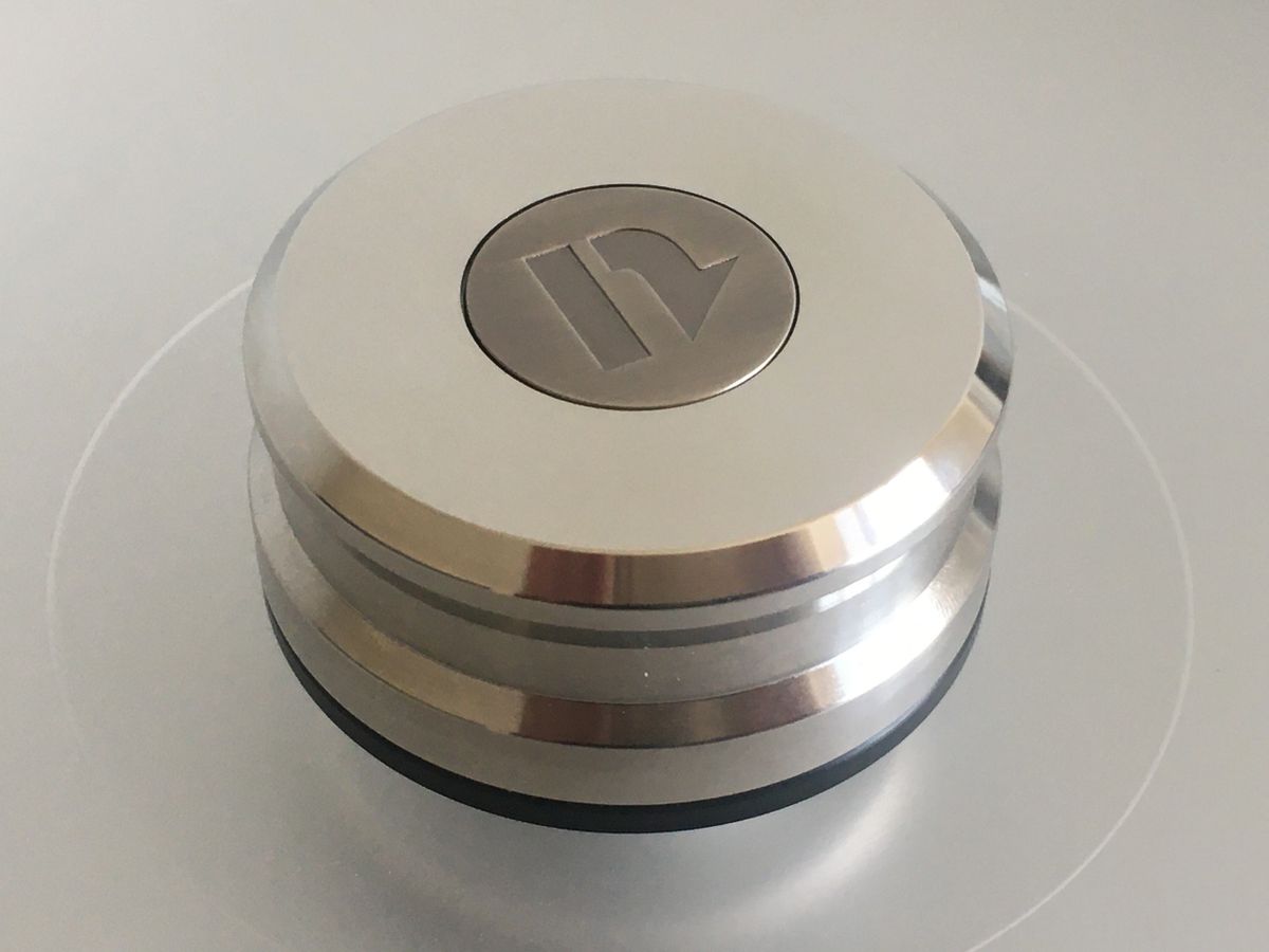 Pure Fidelity SS LP Turntable Record Weight, flawless demo unit