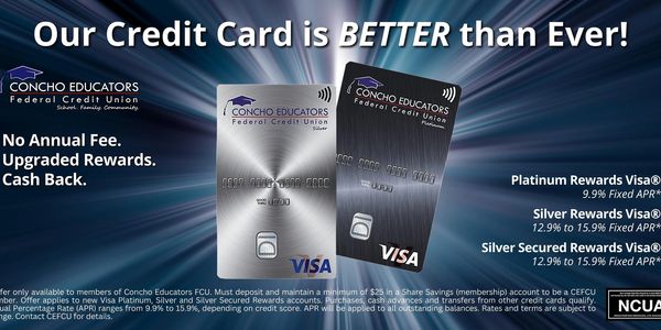 Credit Card | Concho Educators Federal Credit Union