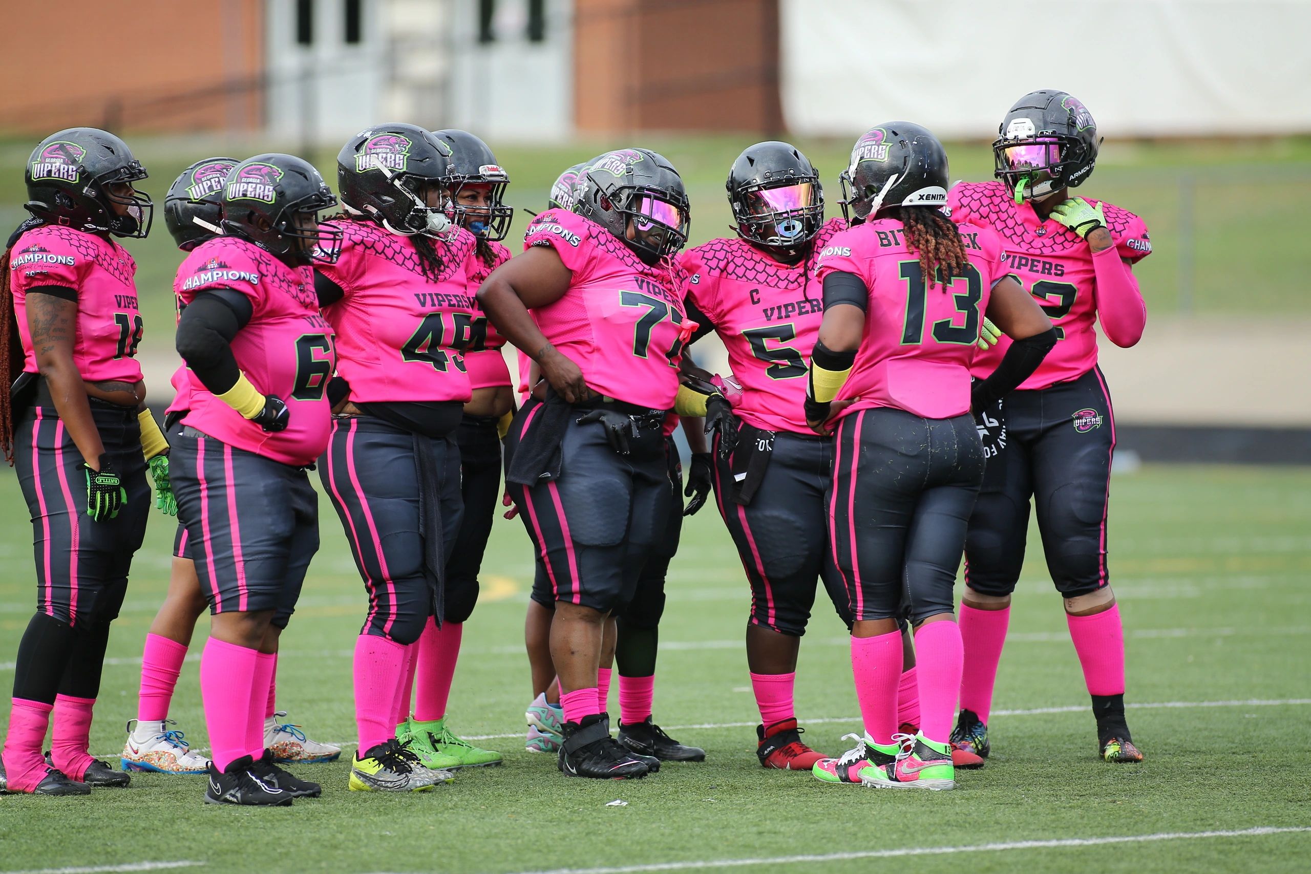 Join the Georgia Vipers of the American Women's Football League in Atlanta