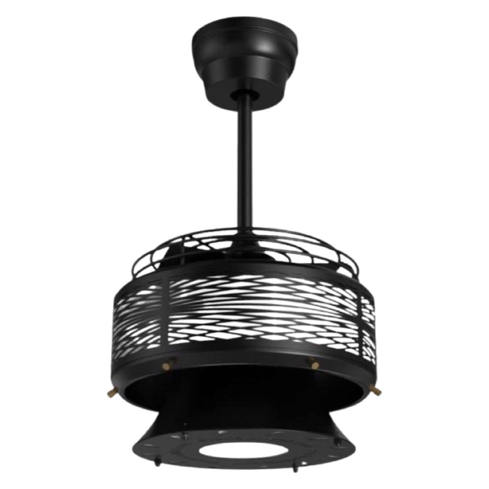 Mini Luxe Ceiling Misting Fan 14"-ZEBRA-