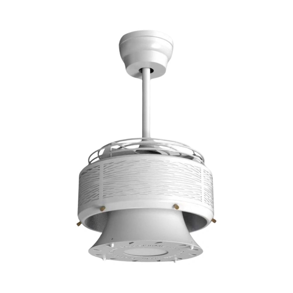 Mini Luxe Ceiling Misting Fan 14"-ZEBRA-