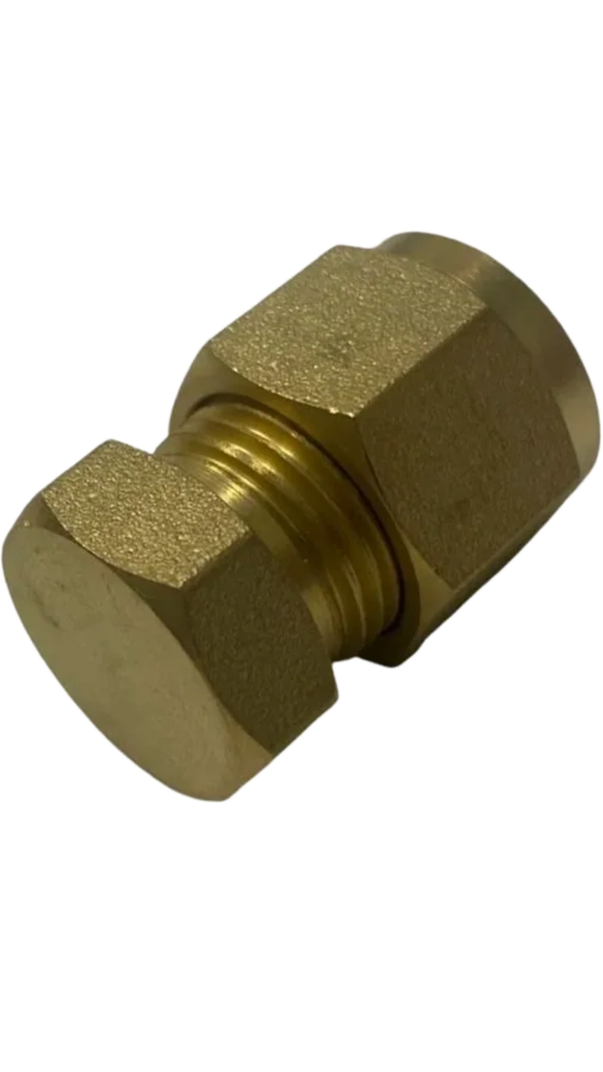 Brass Compression End Cap 3/8"