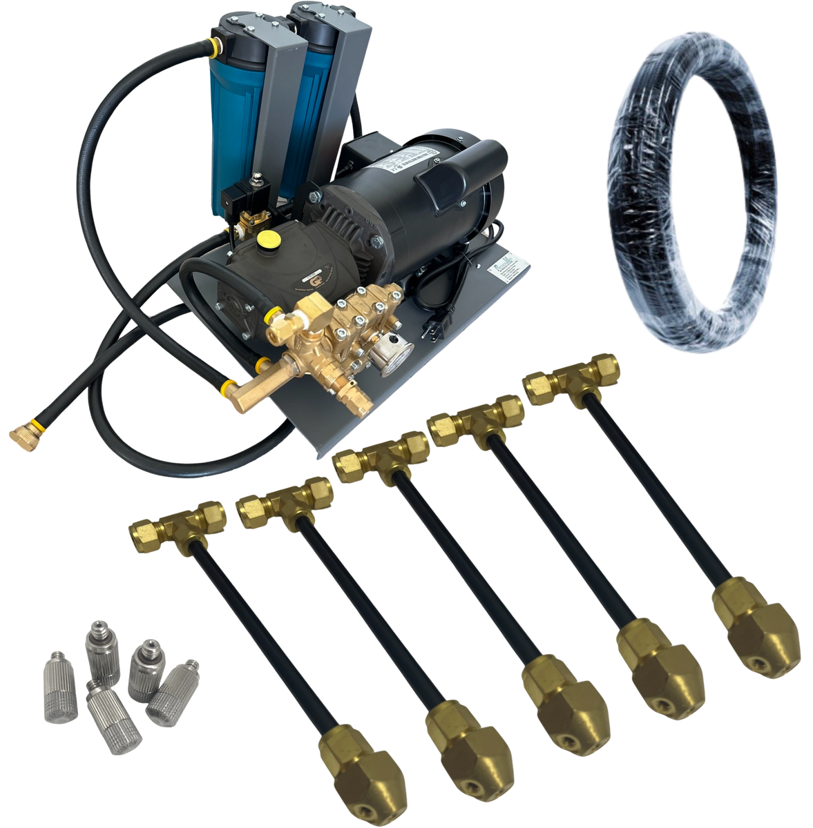 Nylon Fogging Kit -45 Nozzle-1.5 GPM Direct Drive- OPEN