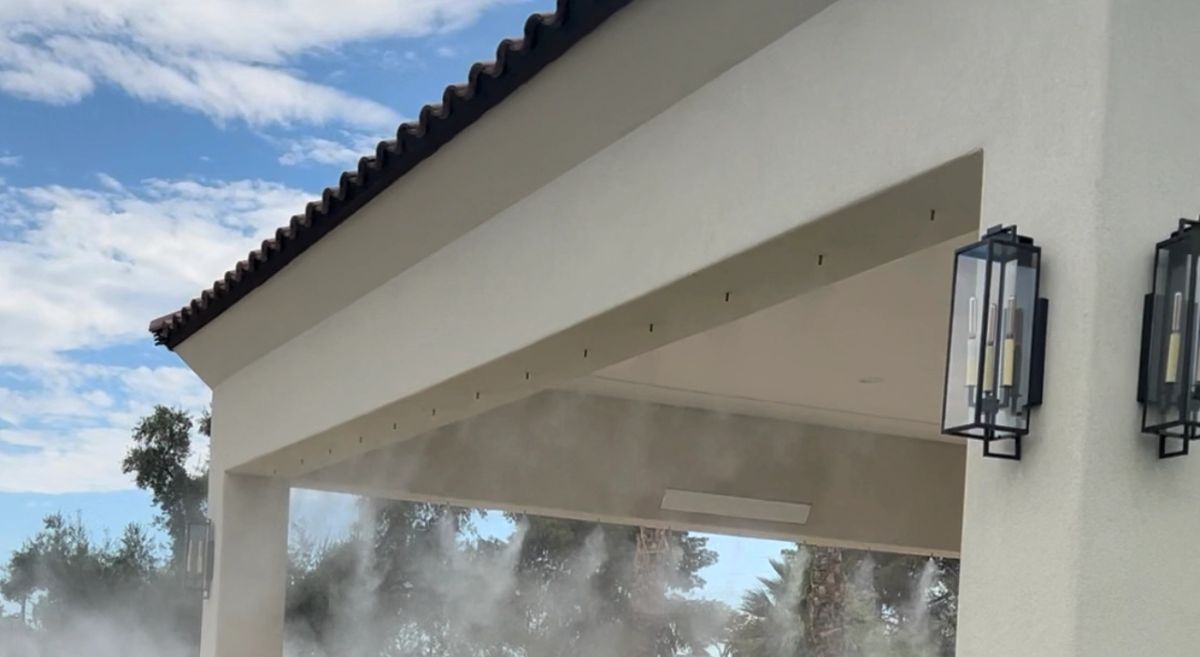Under-Stucco Misting Tube 20" Space