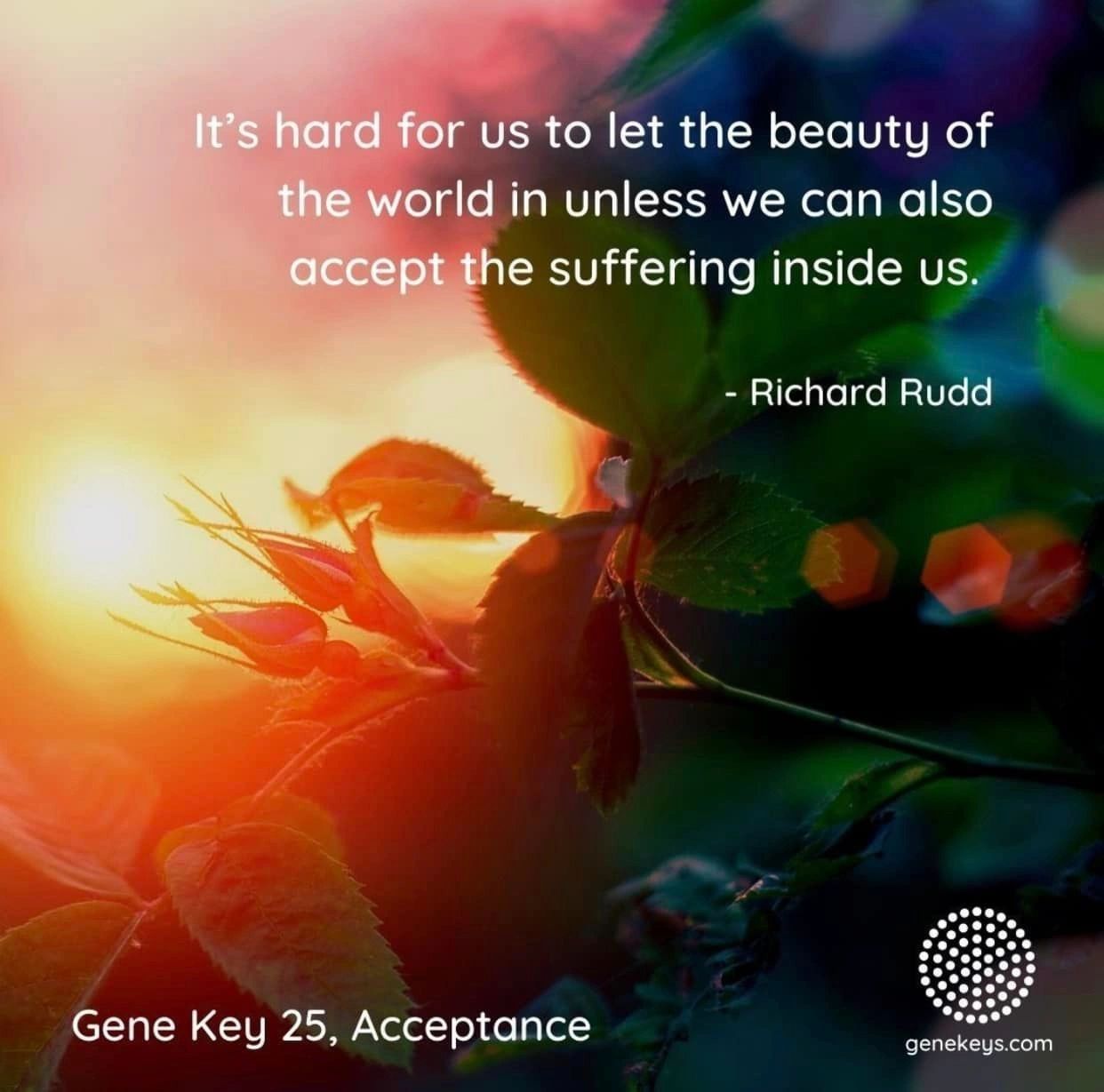 GENE KEY 25, THE MYTH OF THE SACRED WOUND, MAR 18 - 24, 2024