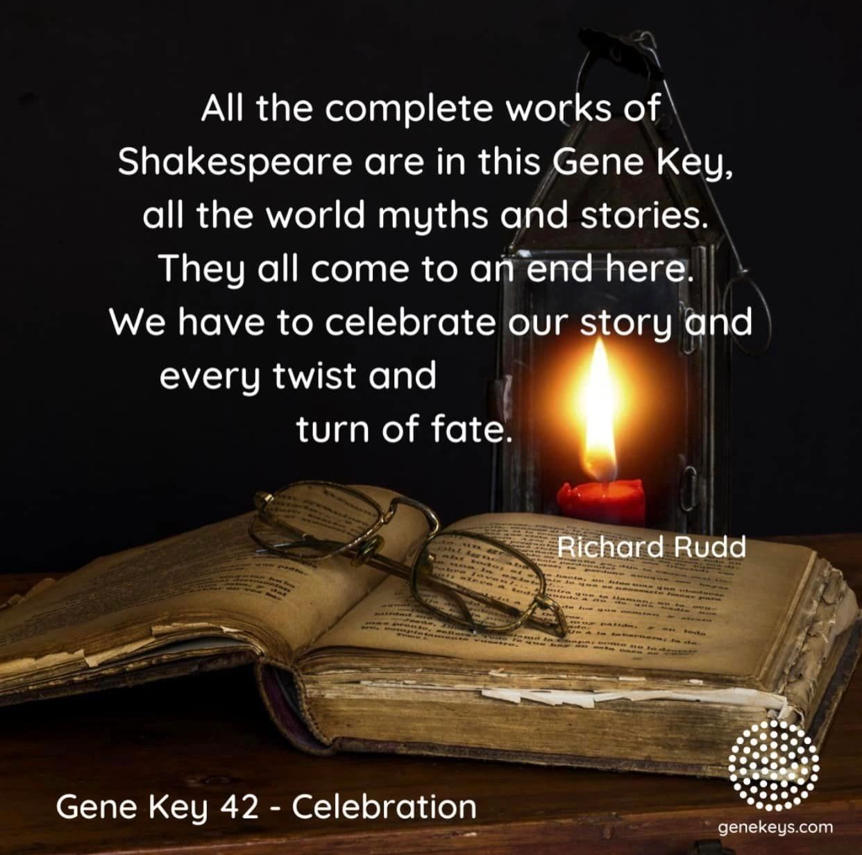 GENE KEY 42: LETTING GO OF LIVING AND DYING, APRIL 10 – 15, 2024