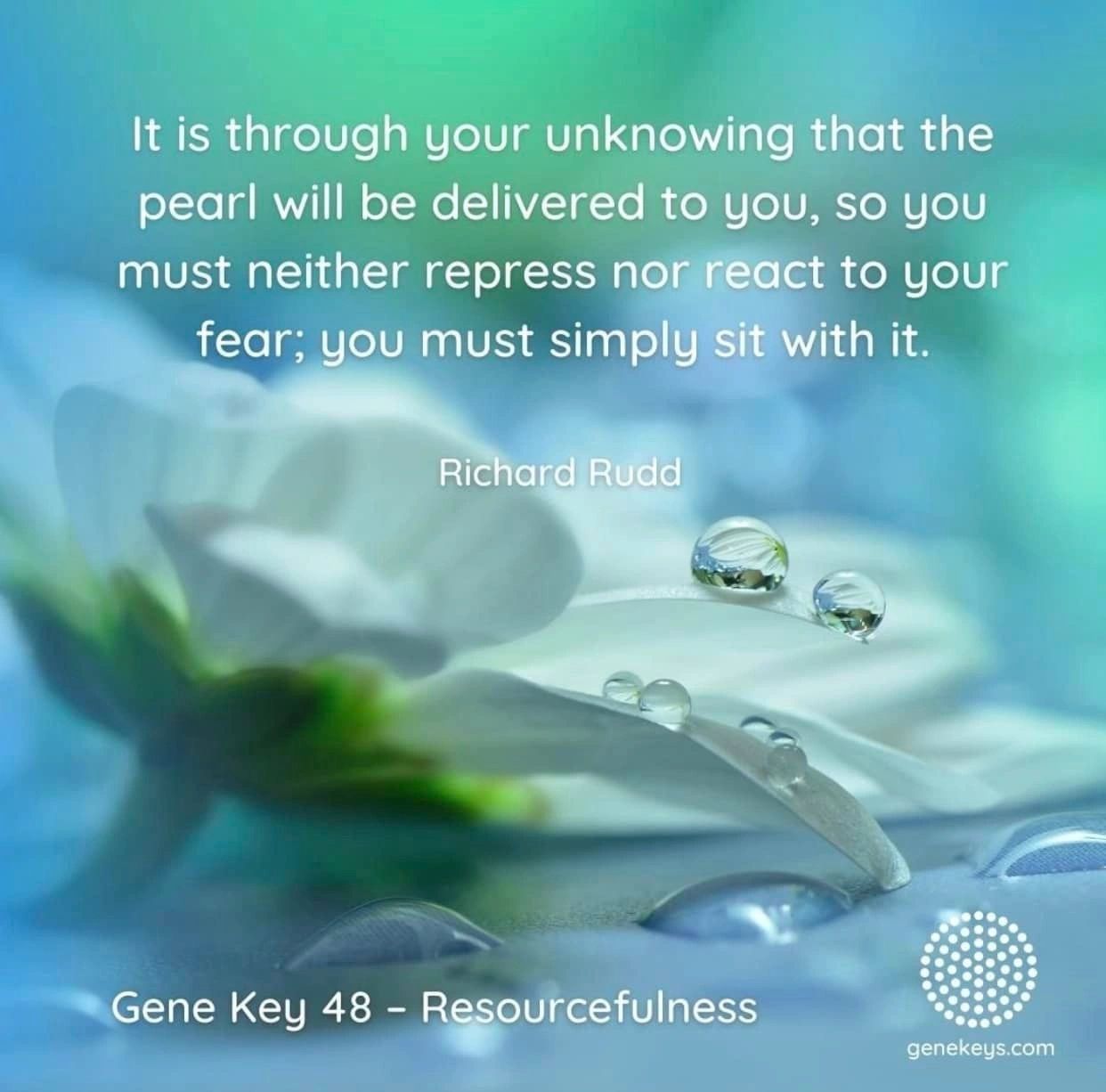 GENE KEY 48: THE WONDER OF UNCERTAINTY, OCTOBER 2 - 7, 2024