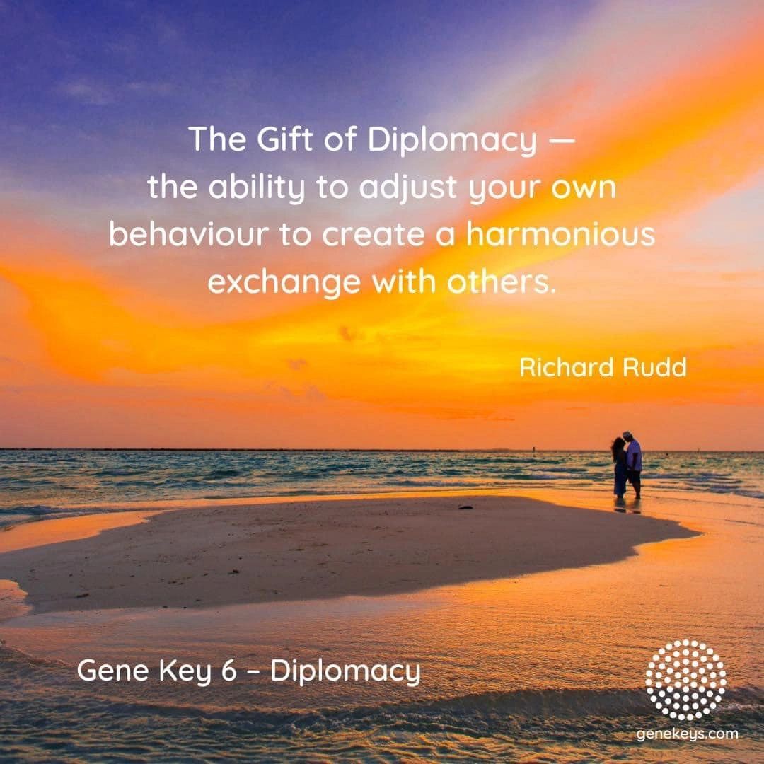 Gene Key 6: The Path to Peace, September 14 - 20, 2024