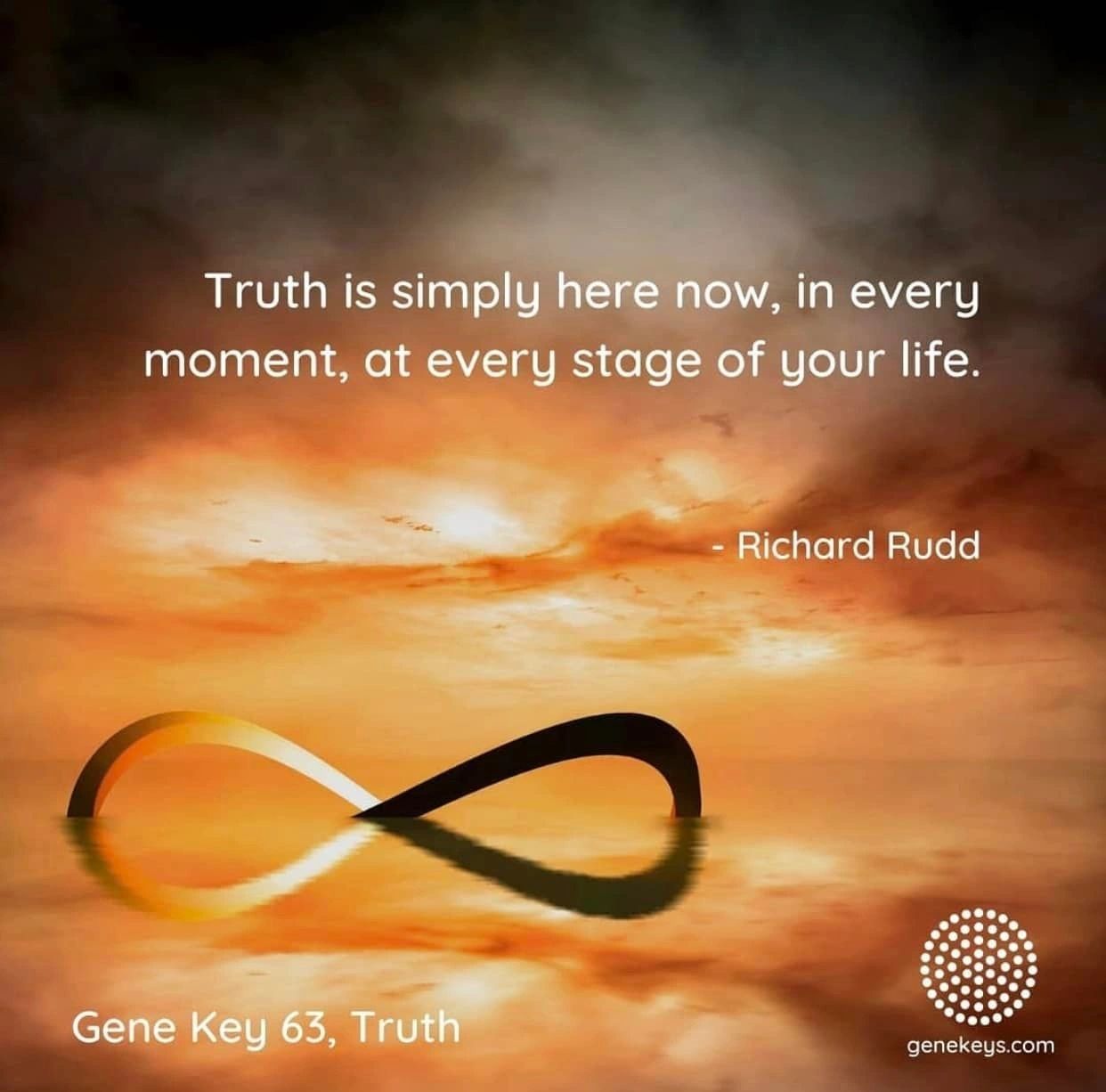 Gene Key 63: TRUTH IS OUR NATURE, MAR 3 - 8, 2025