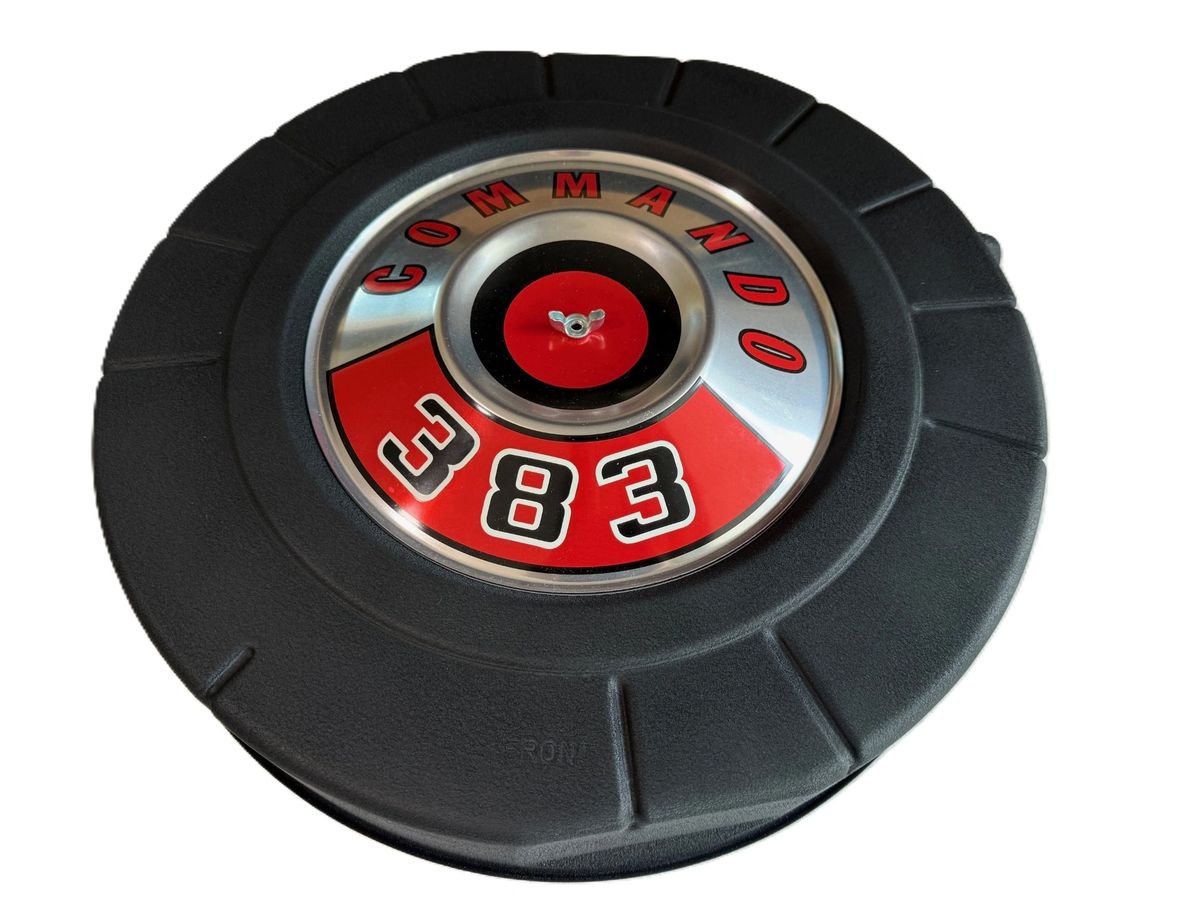 1967-68 MOPAR 383 440 UNSILENCED AIR CLEANER A BODY DART BARRACUDA