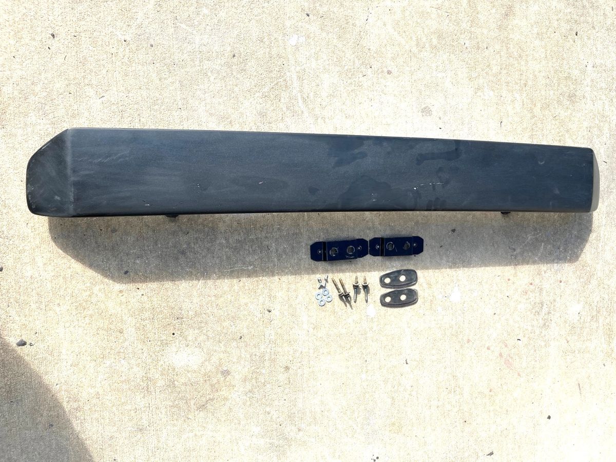 1970 MOPAR OEM GO WING REAR DECKLID SPOILER COMPLETE WITH STANCHIONS ...