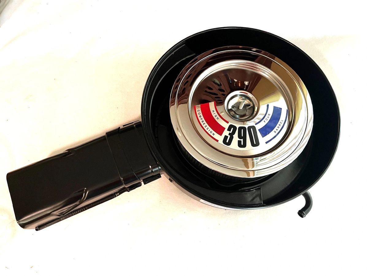 1970 AMC AMX JAVELIN OEM THE MACHINE 390 FOUR BARREL AIR CLEANER GO PAK