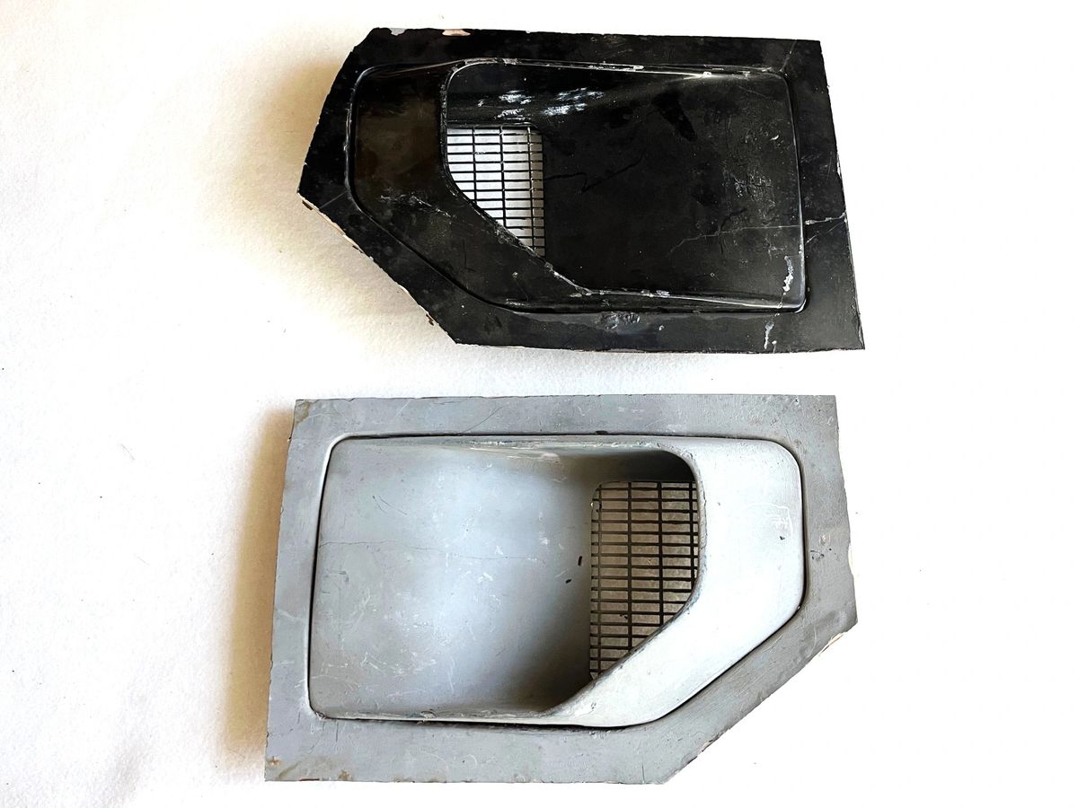 1970-81 TRANS AM OEM FENDER VENT LOUVERS L&R WITH SHEET METAL