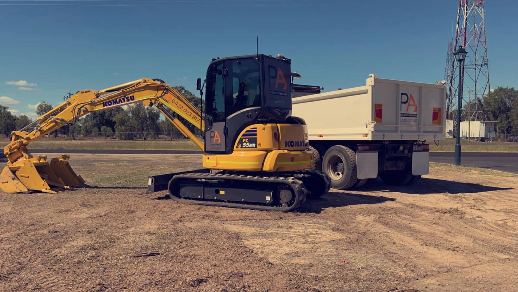Earthmoving & Excavation Services | PA Excavations & Hire