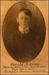 Gold Star Series WWI: Gerald M. Gross