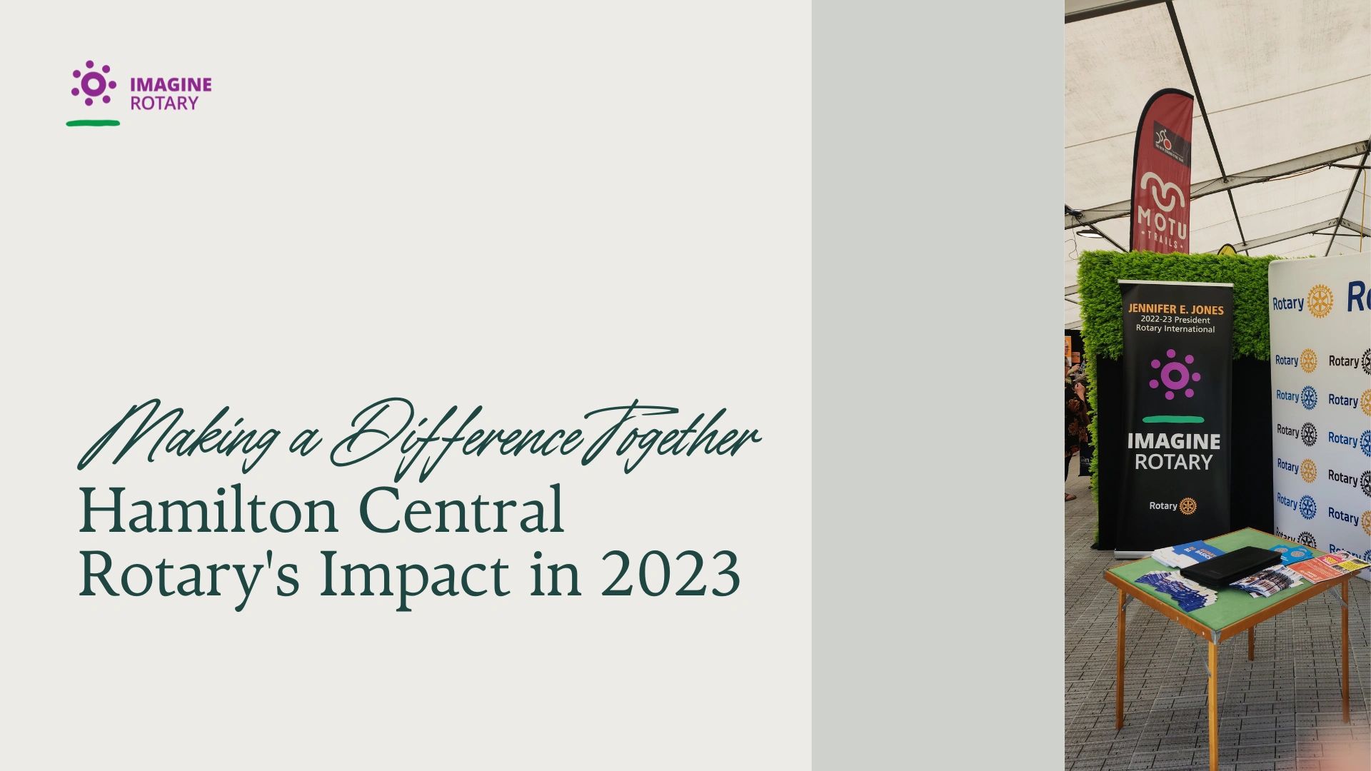 Hamilton Central Rotary's Impact in 2023