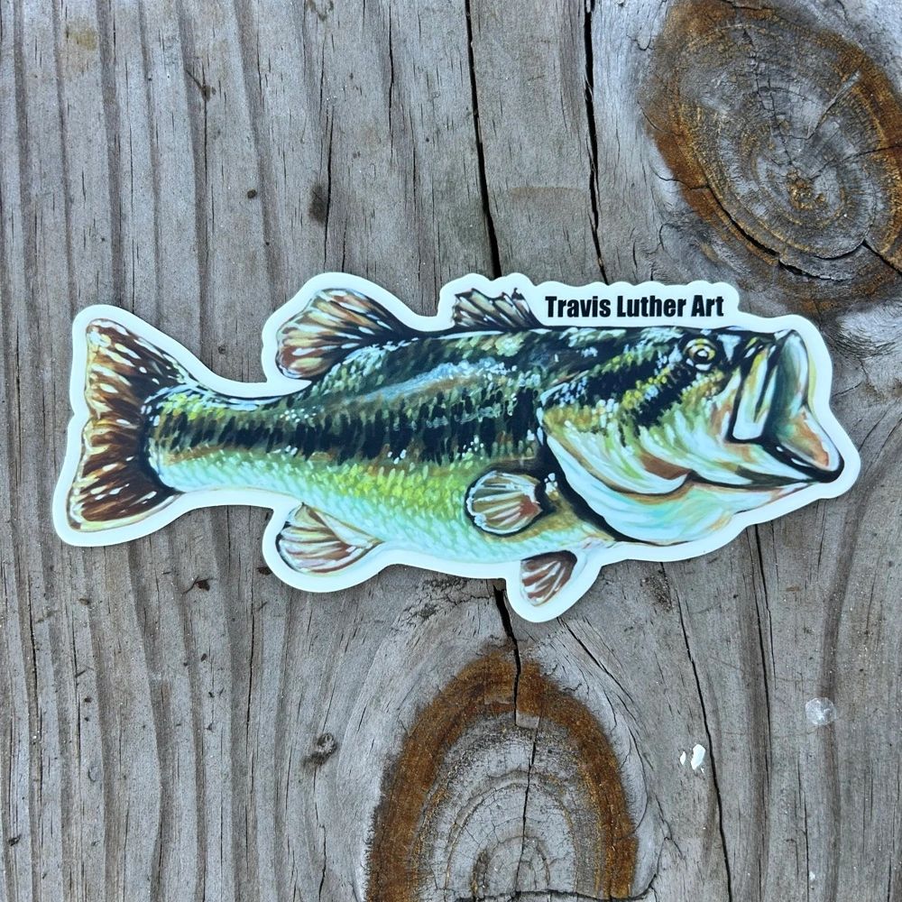 Largemouth Bass Sticker