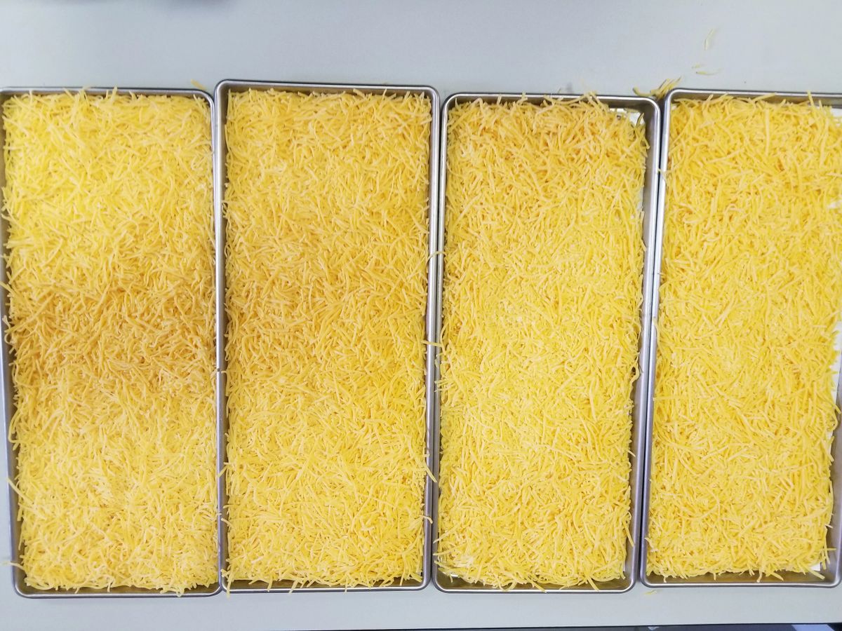 Freeze Dried Medium Cheddar Cheese