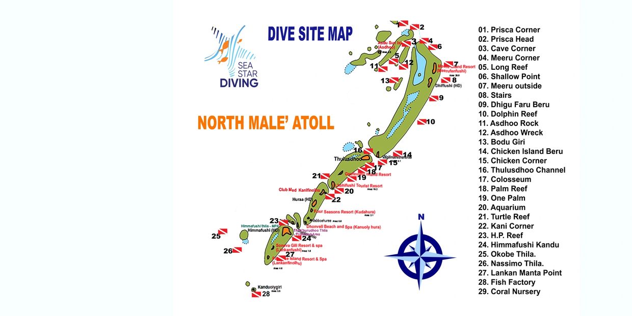 Sea Star Diving Center - Dive, Dive, Maldives, Dive Shop
