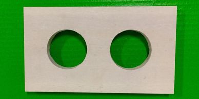 Pipe Blocks | Fiber Cement Mounting Blocks