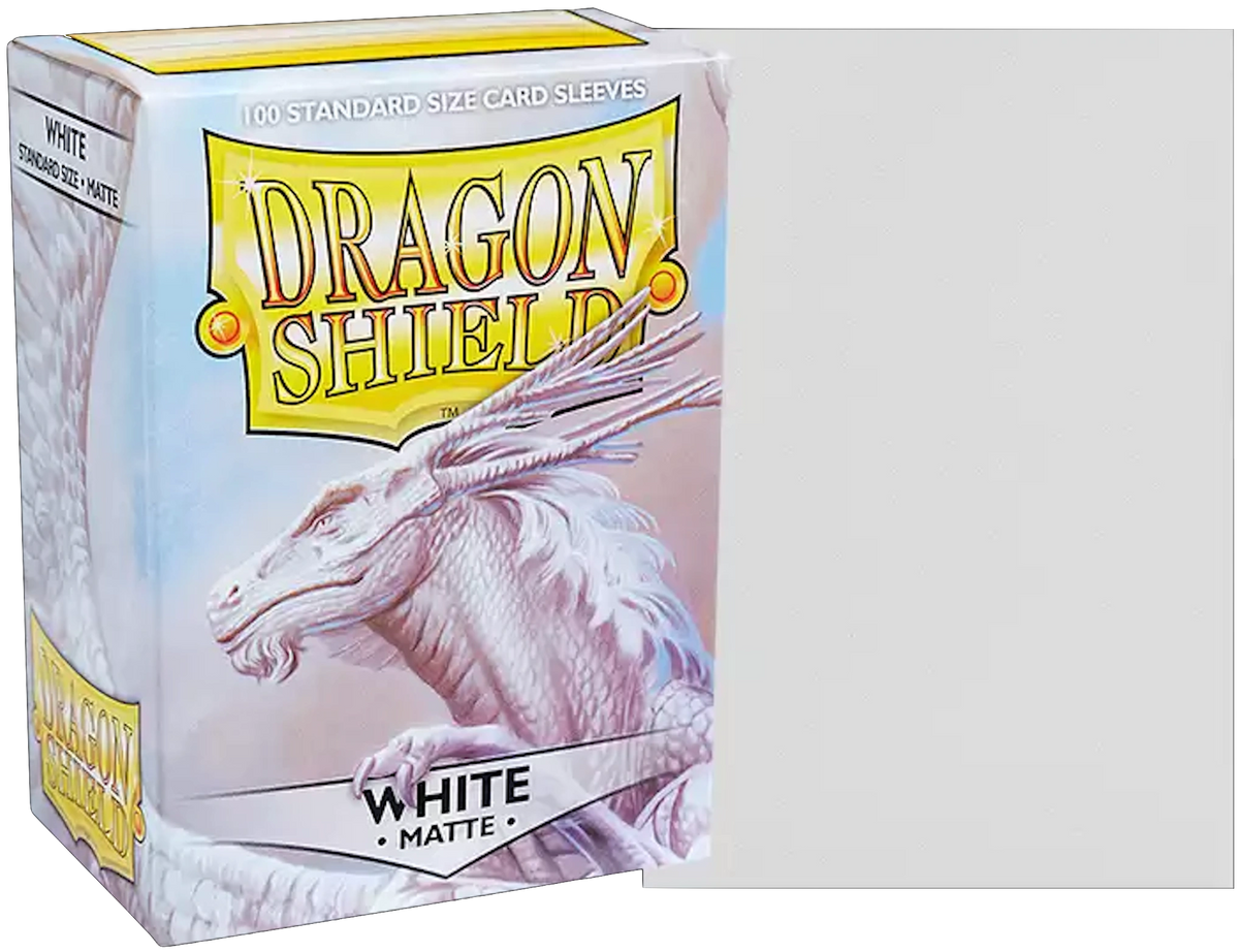 Standard Matte White - Dragon Shield Sleeves