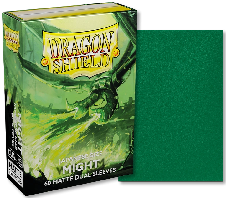Japanese DUAL Matte Might - Dragon Shield Sleeves