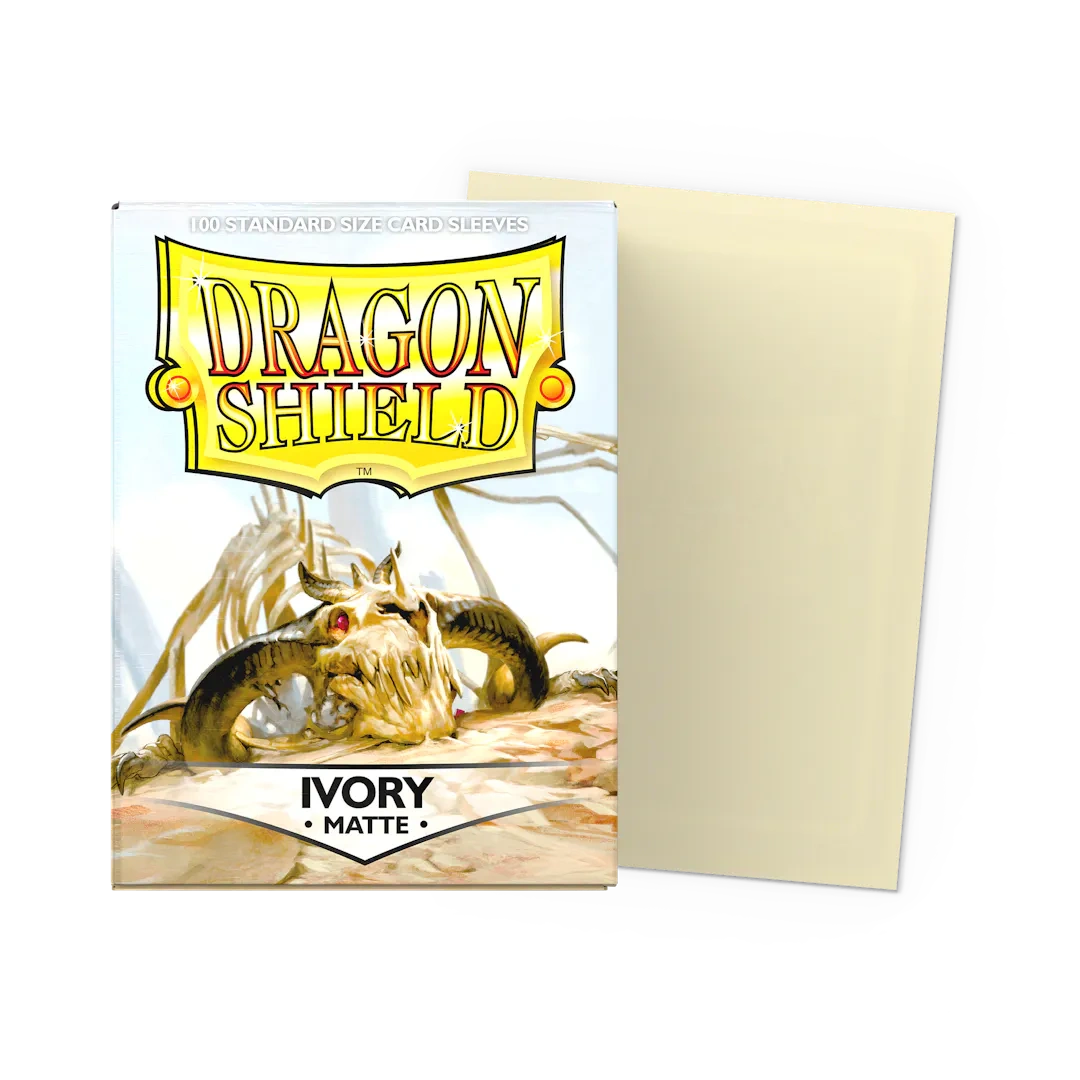 Standard Matte Ivory - Dragon Shield Sleeves