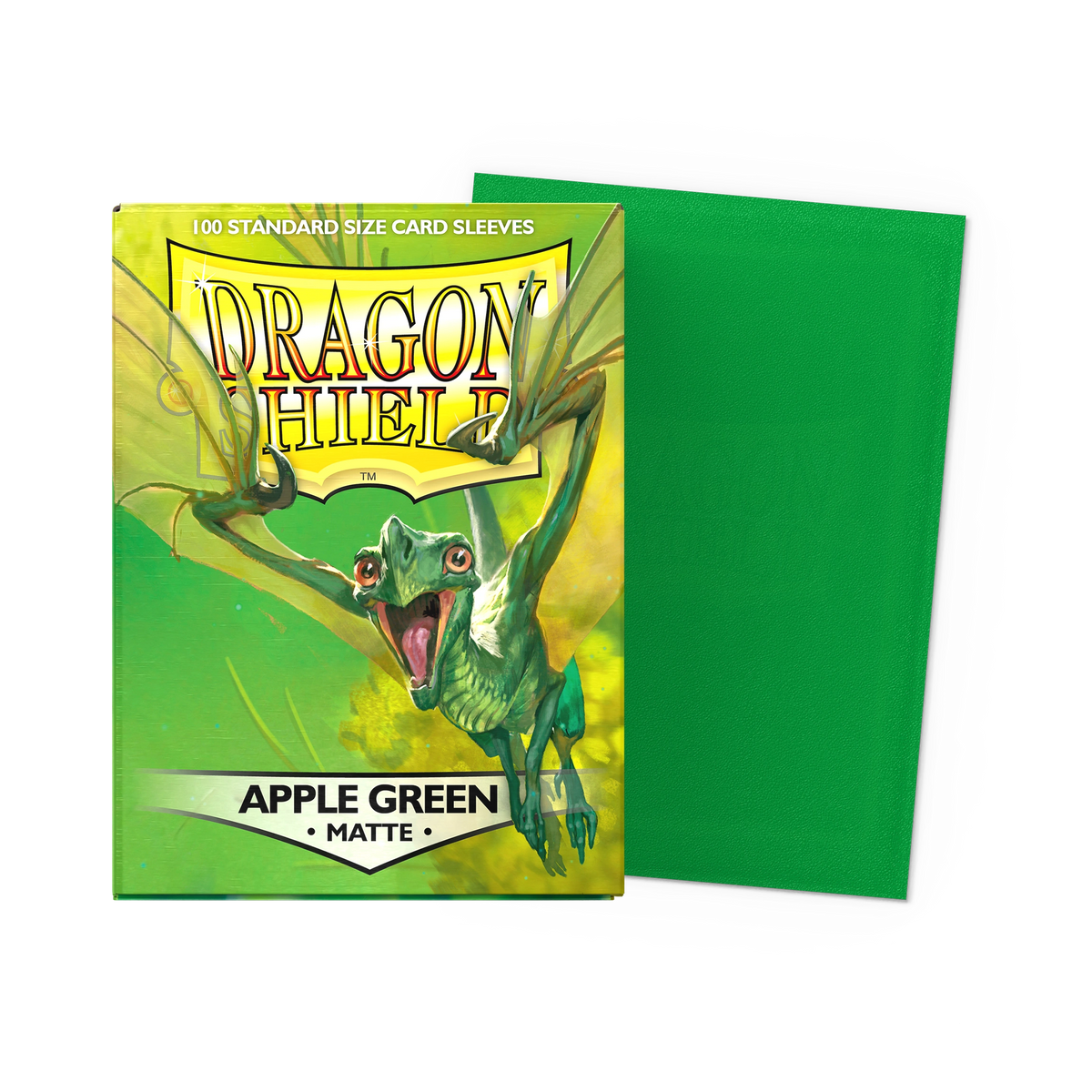 Standard Matte Apple Green - Dragon Shield Sleeves