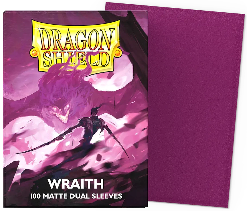 Standard DUAL Matte Wraith - Dragon shield Sleeves