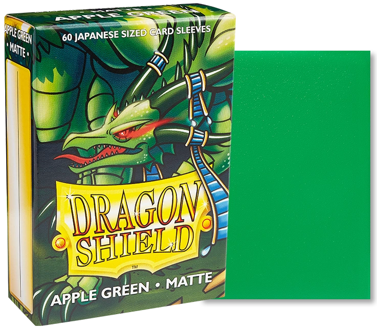 Japanese Matte Apple Green - Dragon Shield Sleeves