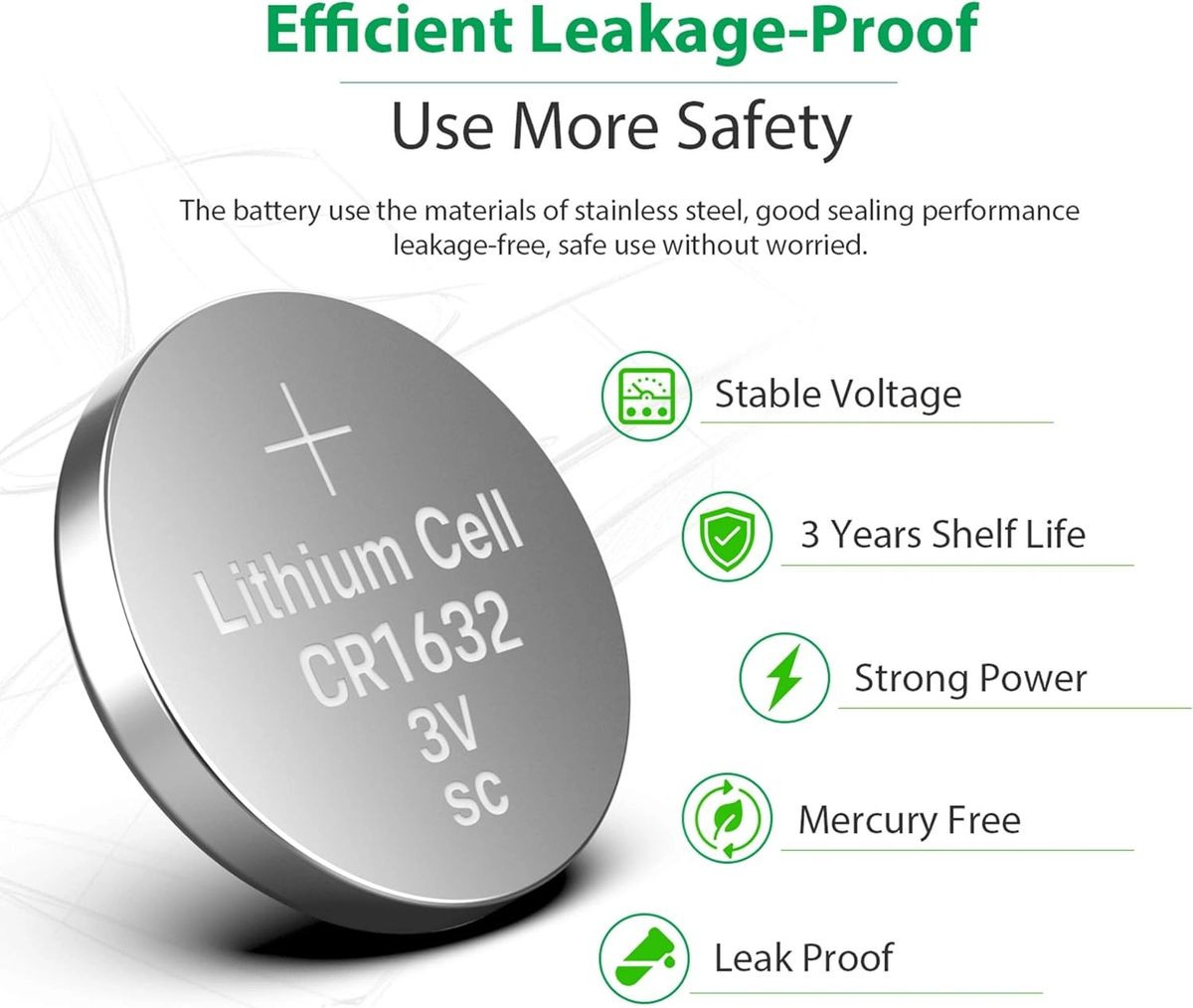 1632 Battery for Sensors