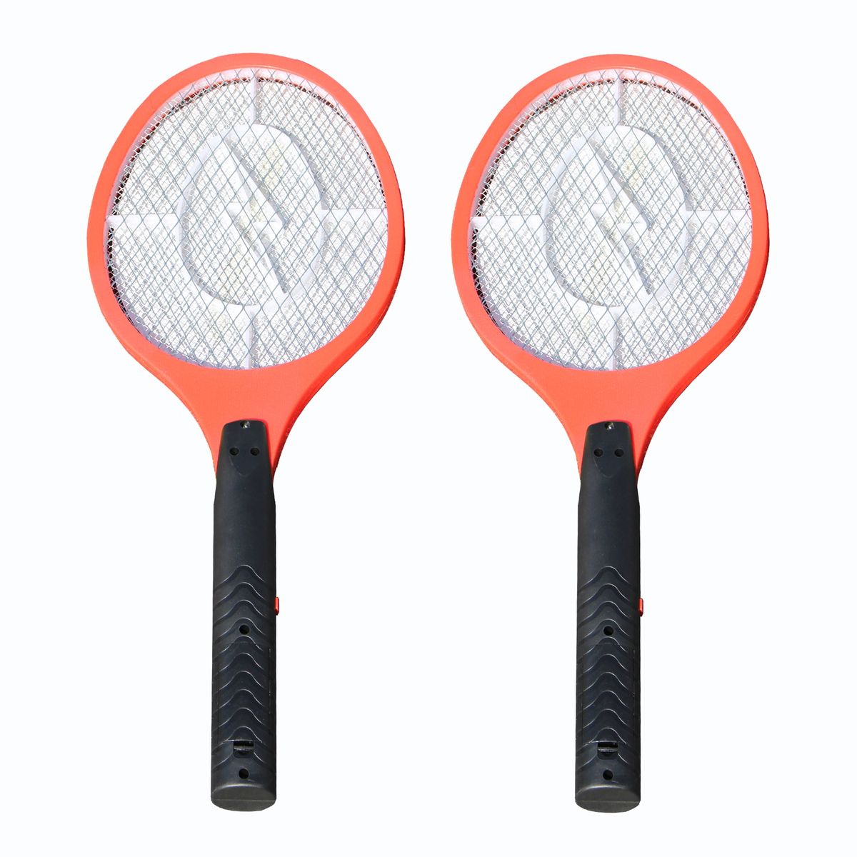 Electric Fly Swatter for Indoor/Outdoor, Handheld Bug Zapper (Pack of 2)