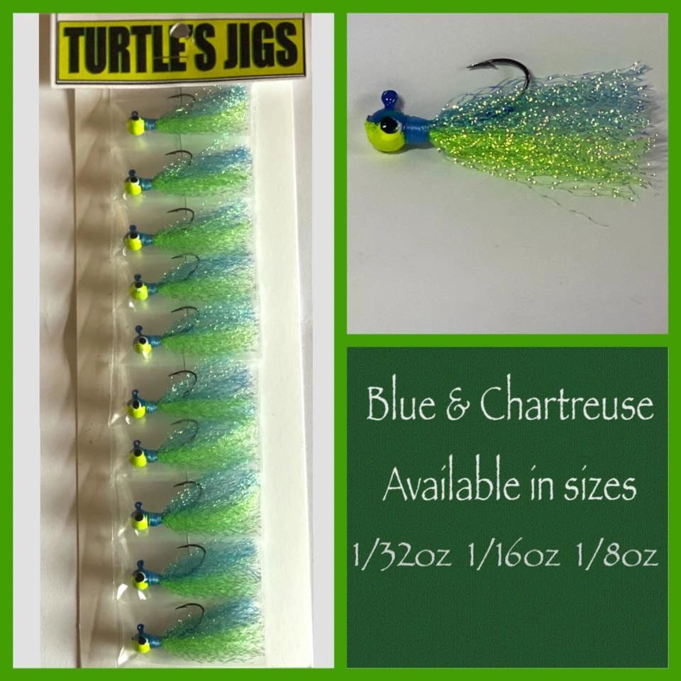 Blue & Chartreuse