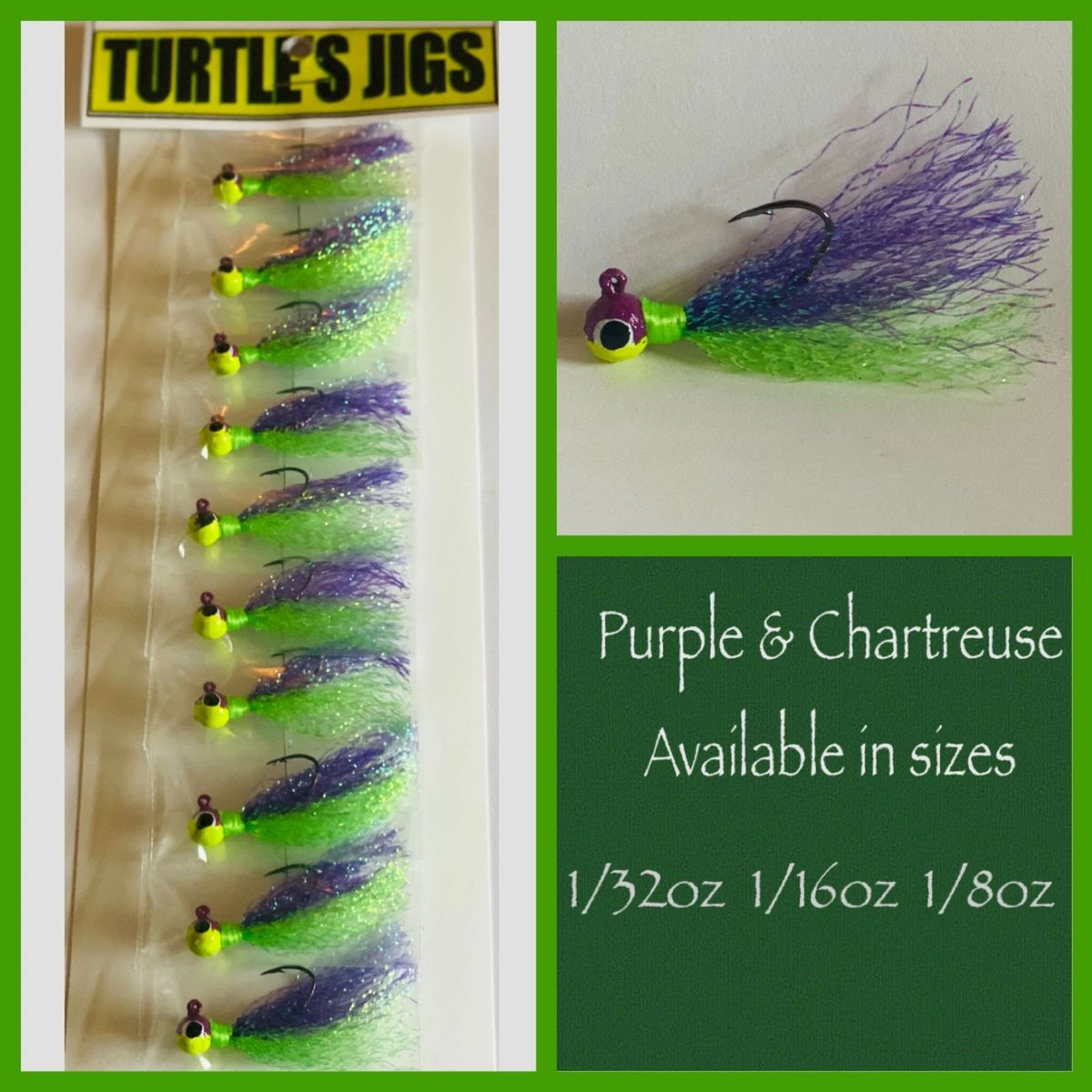 Purple & Chartreuse
