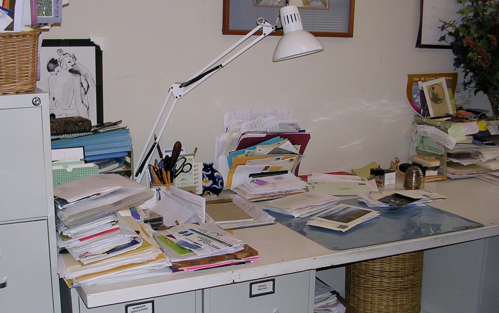Messy Desk Before And After