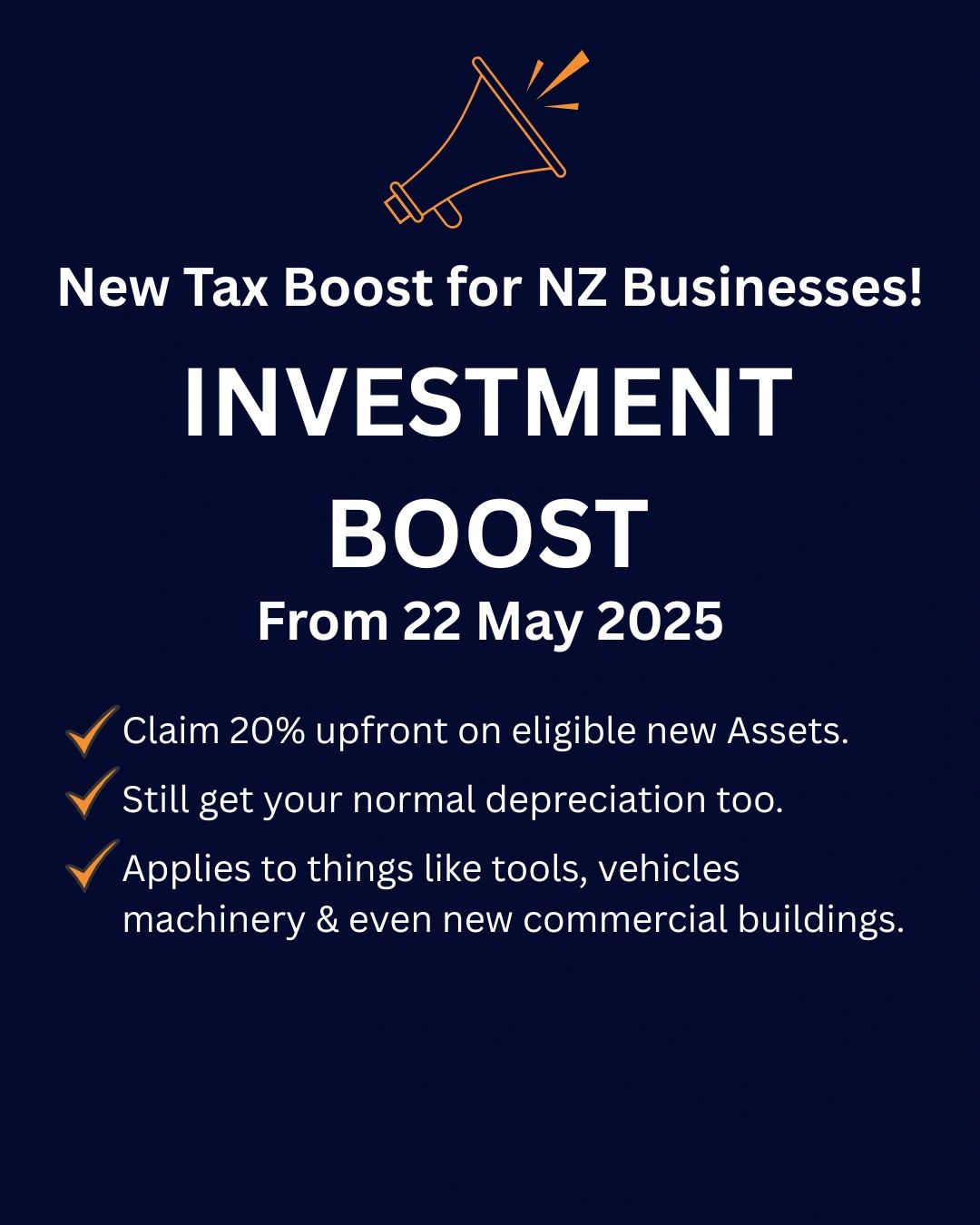 Investment Boost – A Quick Guide for NZ Businesses.