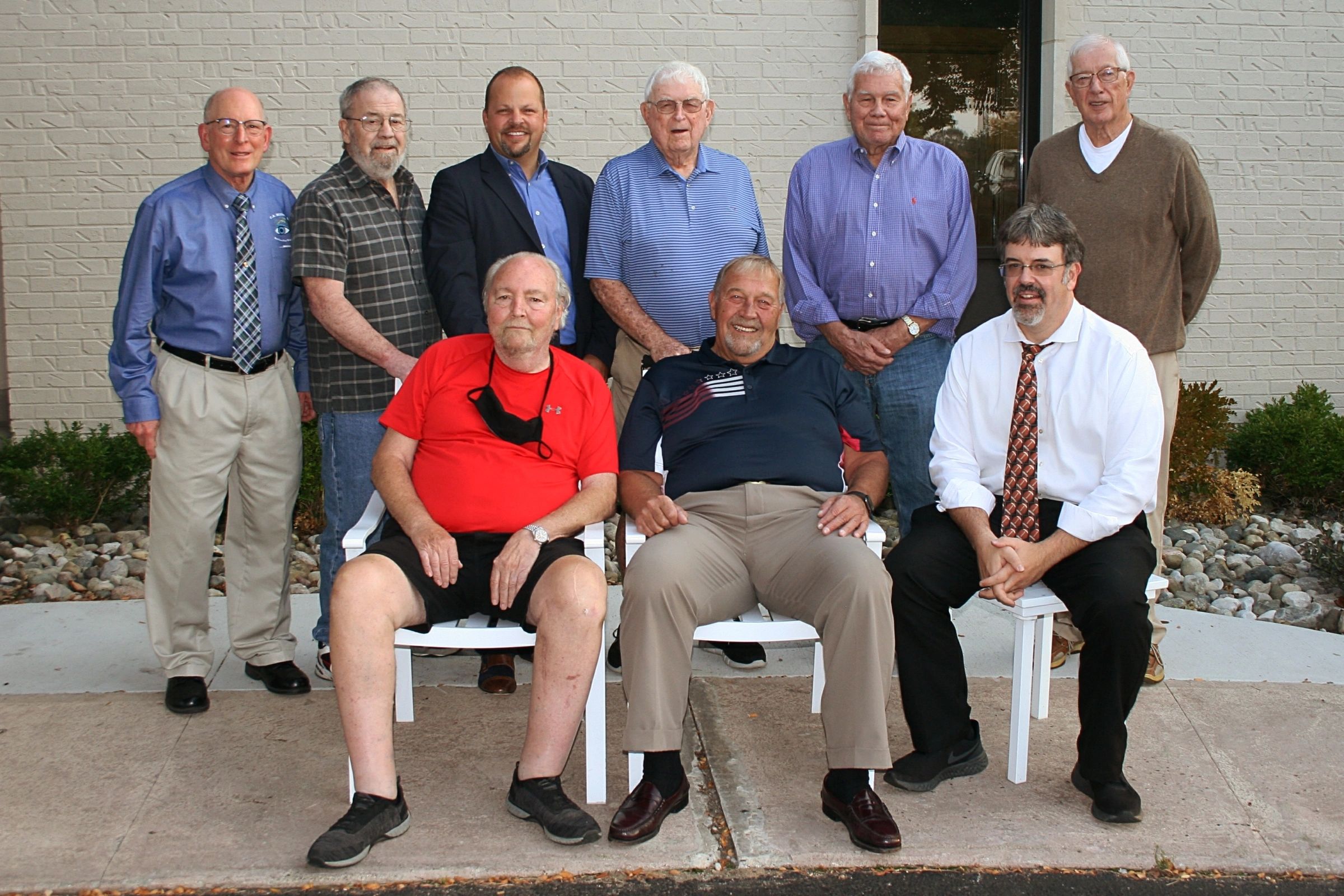 New Club Officers are installed.