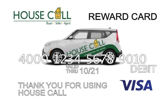 $50 House Call Reward Card, See Description