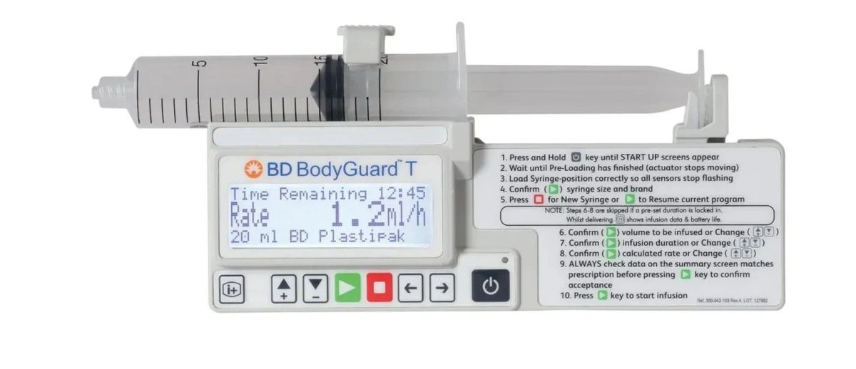 Syringe Drive BD Bodyguard T