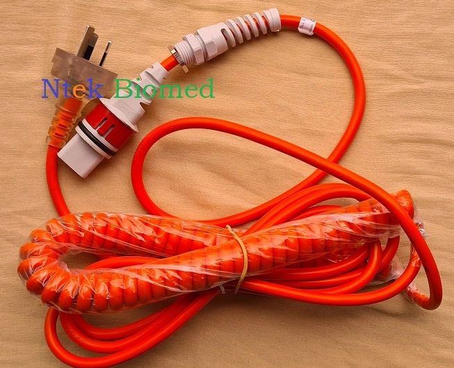 Power Cable Medical Bed Linak Orange