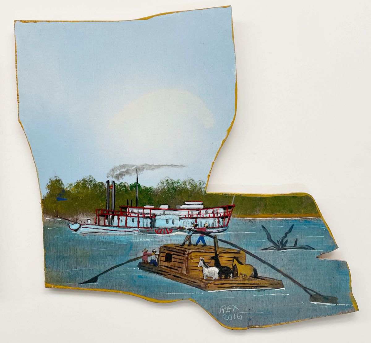 Rex Berard - River Scene