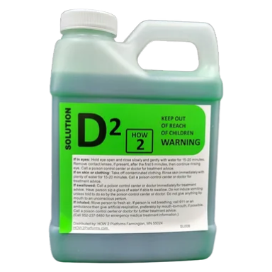 Single Bottle - Solution D2 (General Purpose Cleaner)