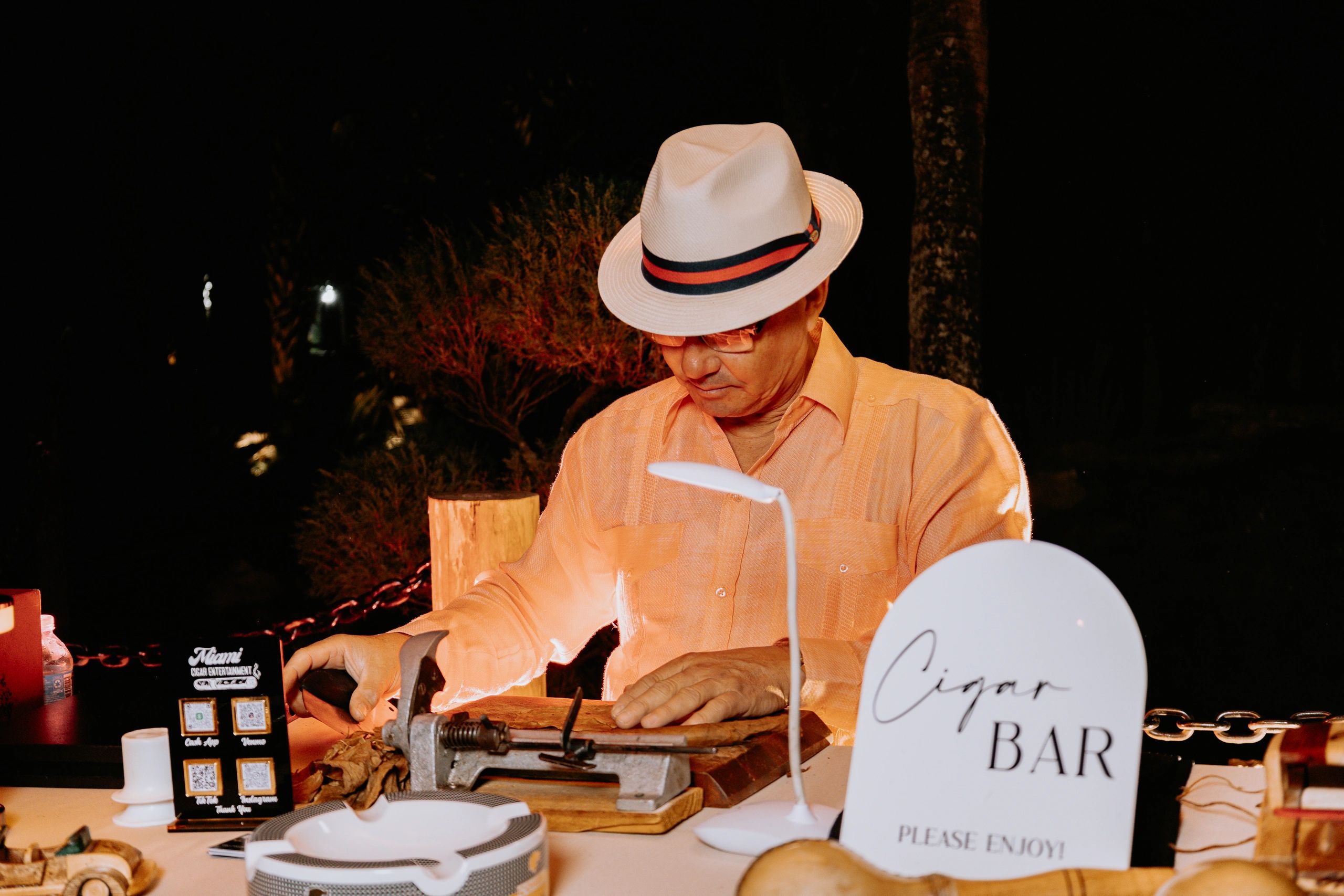 Live Cigar Rolling Service, Package #1 (50 Premium Cigars)