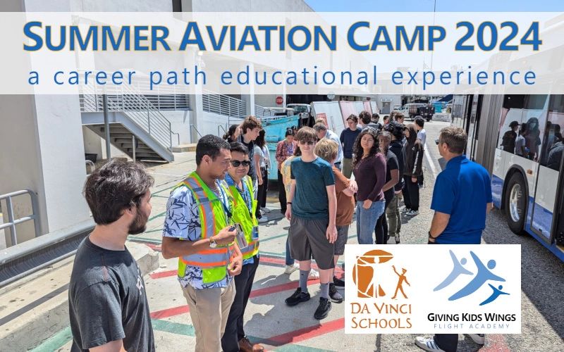 Summer Aviation Camp 2024 with Da Vinci Schools