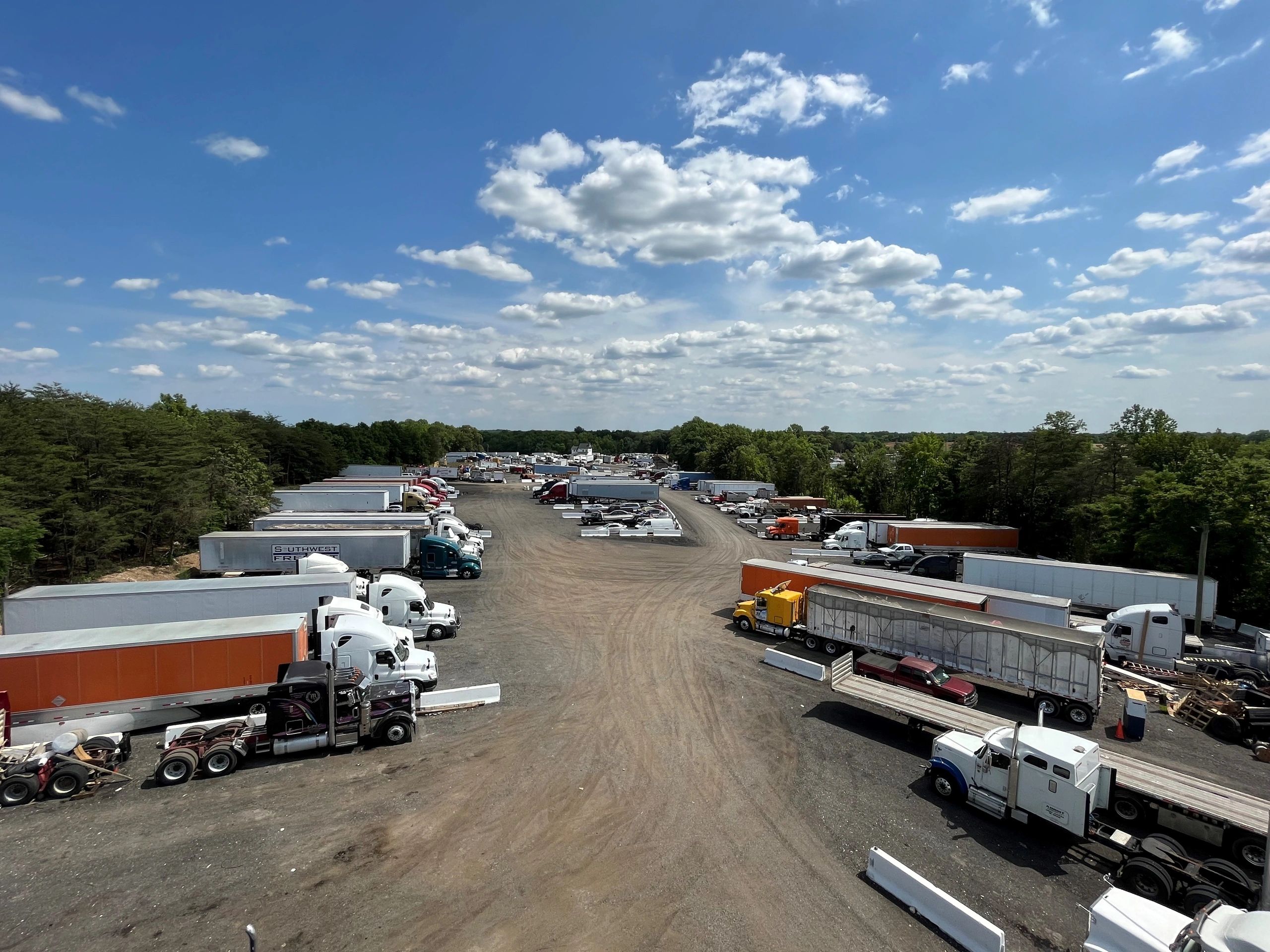 DMV Logistics - Contractor Storage, Truck Parking, Logistics