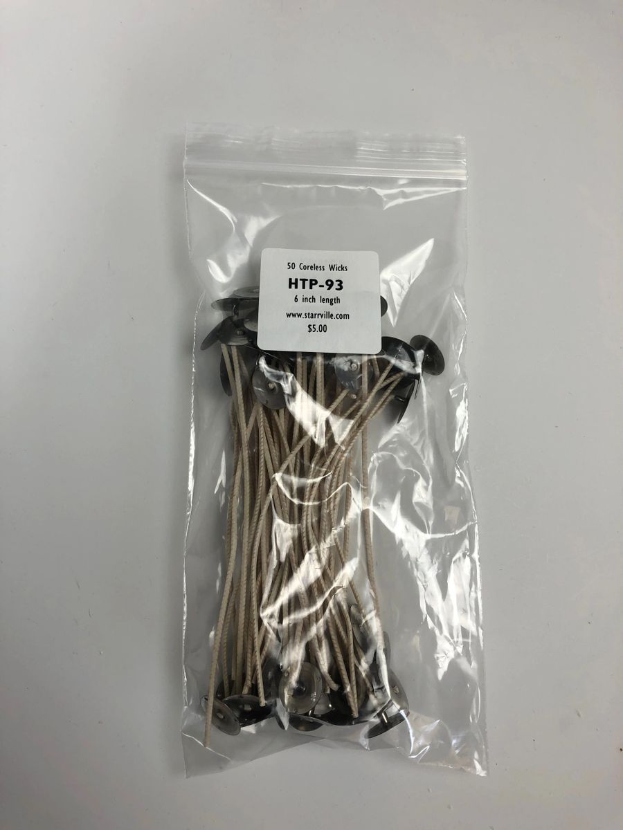HTP-93 Candle Wicks (6" tall)